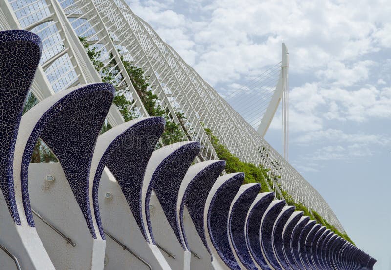 Arts and Science Center in Valencia, Spain Editorial Photo - Image of ...