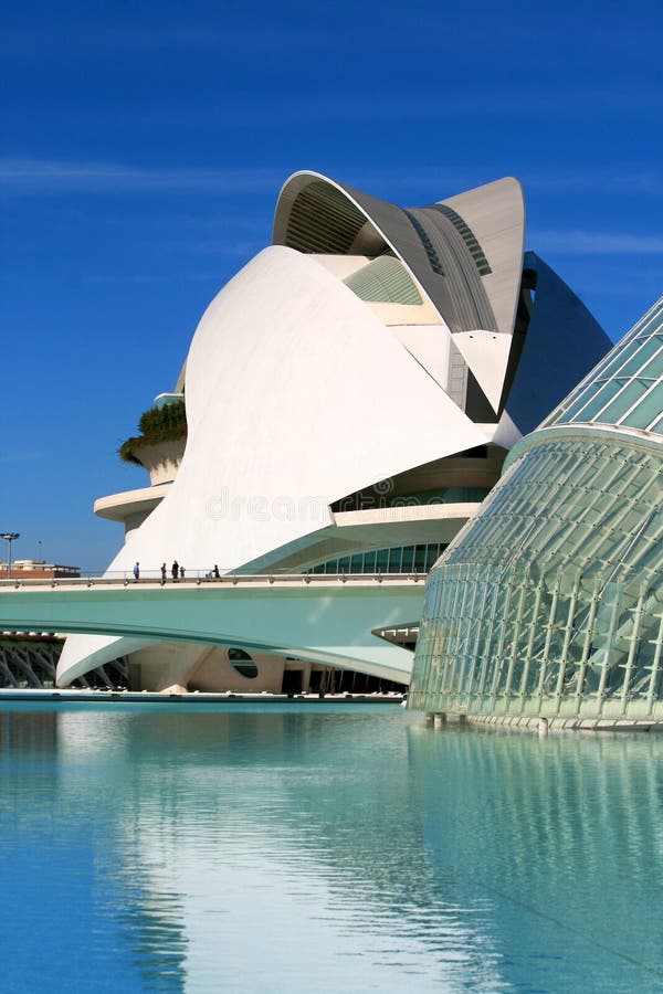 Arts and Science Centre in Valencia Editorial Photography - Image of ...