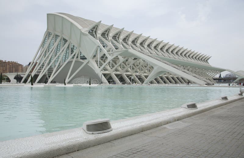 Arts and Science Museum-Valencia Editorial Image - Image of center ...