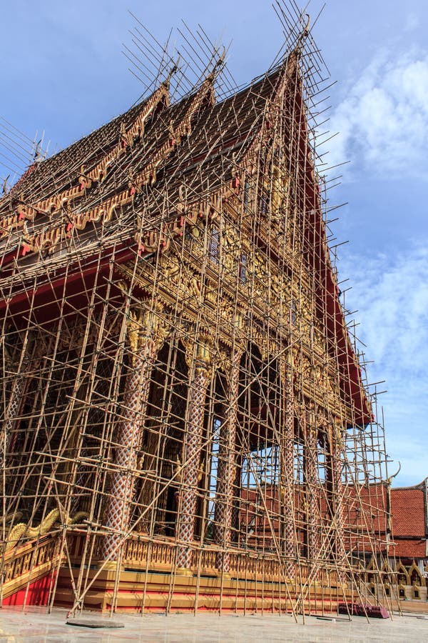 The Construction of the Temple Stock Photo - Image of ancient, religion ...