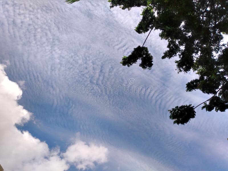 Artsy Surreal Unusual Cloudy Nature Imagery Stock Image - Image of ...