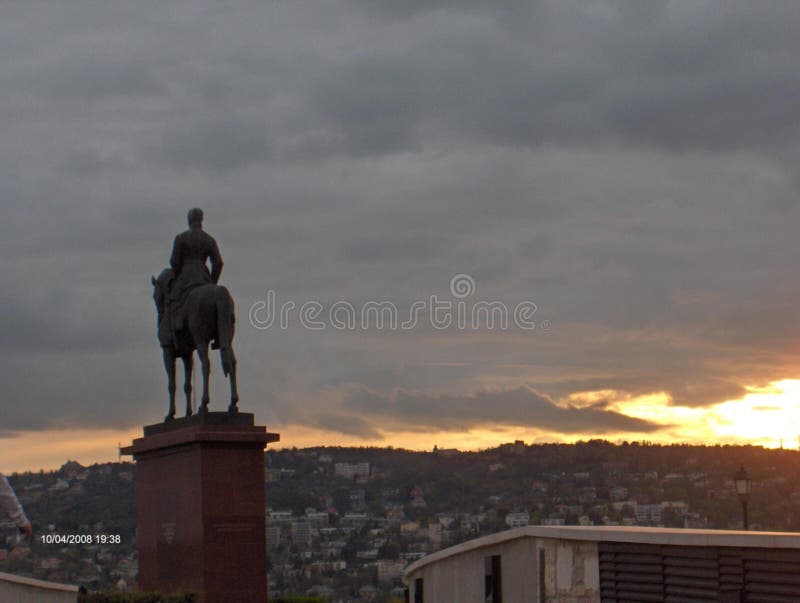 Artur-gorgey-statue stock image. Image of - 87862203