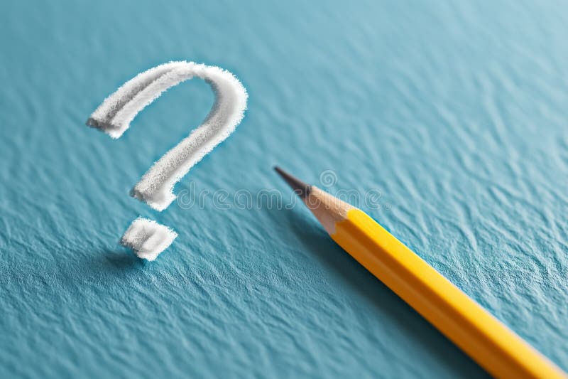 Artwork Creatively Illustrates a Question Mark Using Colorful Pencils ... Artwork Creatively Illustrates a Question Mark Using Colorful Pencils ...