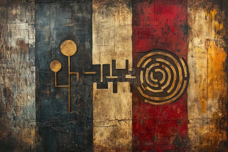 Decision-making Process, Artwork Depicting Decision-making with a ...