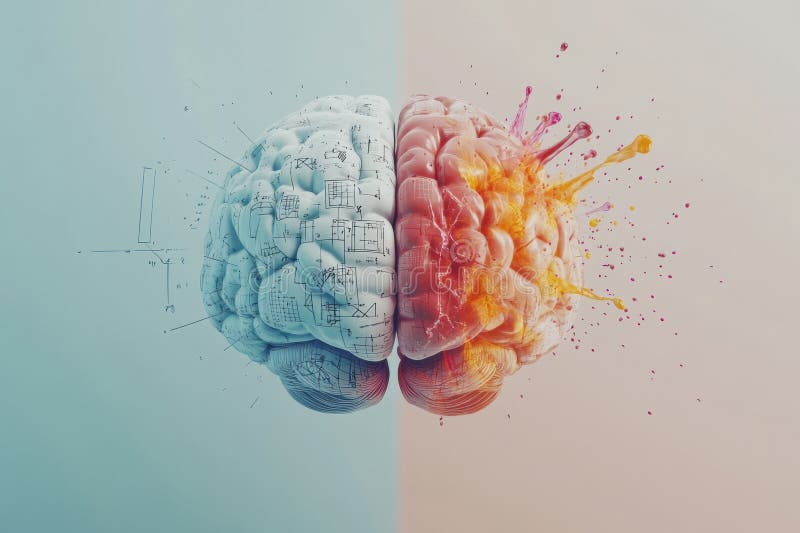 This Artwork Depicts a Brain Divided: One Half with Engineering ...