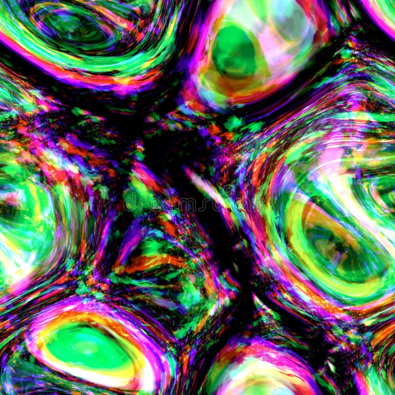 Artwork of Light Diffraction in Glass Stock Illustration - Illustration ...