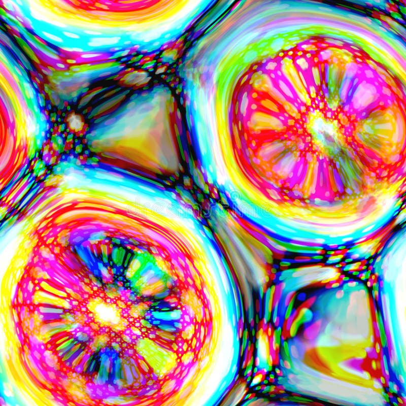 Artwork of Light Diffraction in Glass Stock Illustration - Illustration ...