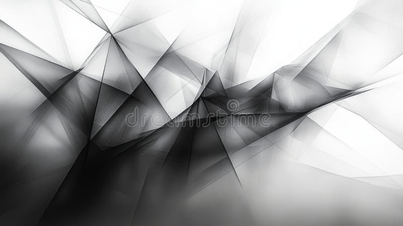 Abstract White Geometric Background Sharp Angles Layered Textures Stock ...