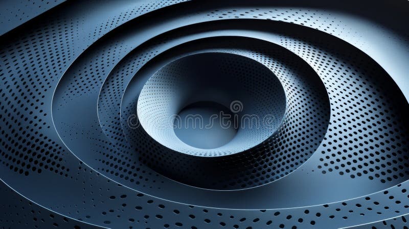 Exploration of an Intricate, Concentric Design Showcasing Varying ...