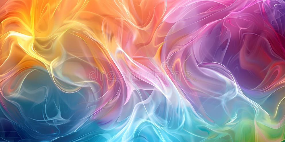 Harmonious Color Blends Abstract Background Artistic Visual Expression ...