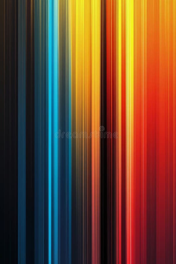 Colorful Vertical Stripes Create an Abstract Artistic Pattern with ...