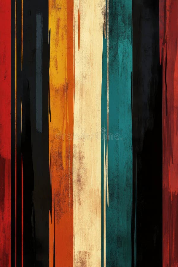Abstract Color Palette Features Vertical Stripes Stock Photos - Free ...