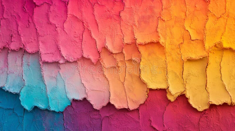 Exploring the Vibrant Stages of Wound Healing through Abstract Color ...