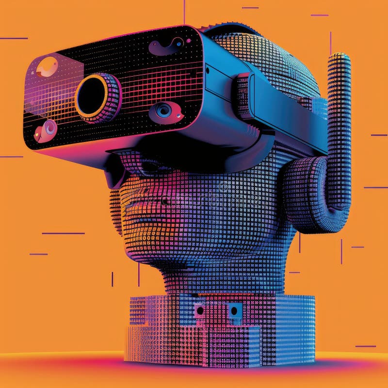 Exploring Digital Chaos through Virtual Reality in Vibrant Graphical ...