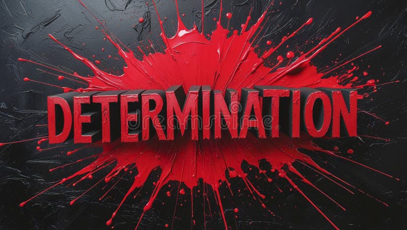 Graffiti Text Black Background with Red Splash Stock Illustration - Illustration of banner ...