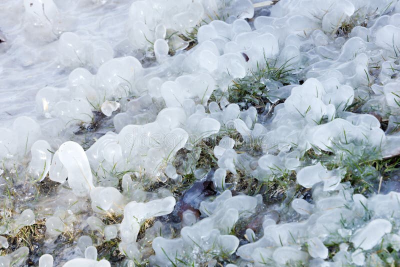 Artwork in ice of nature stock photo. Image of natural - 210732980