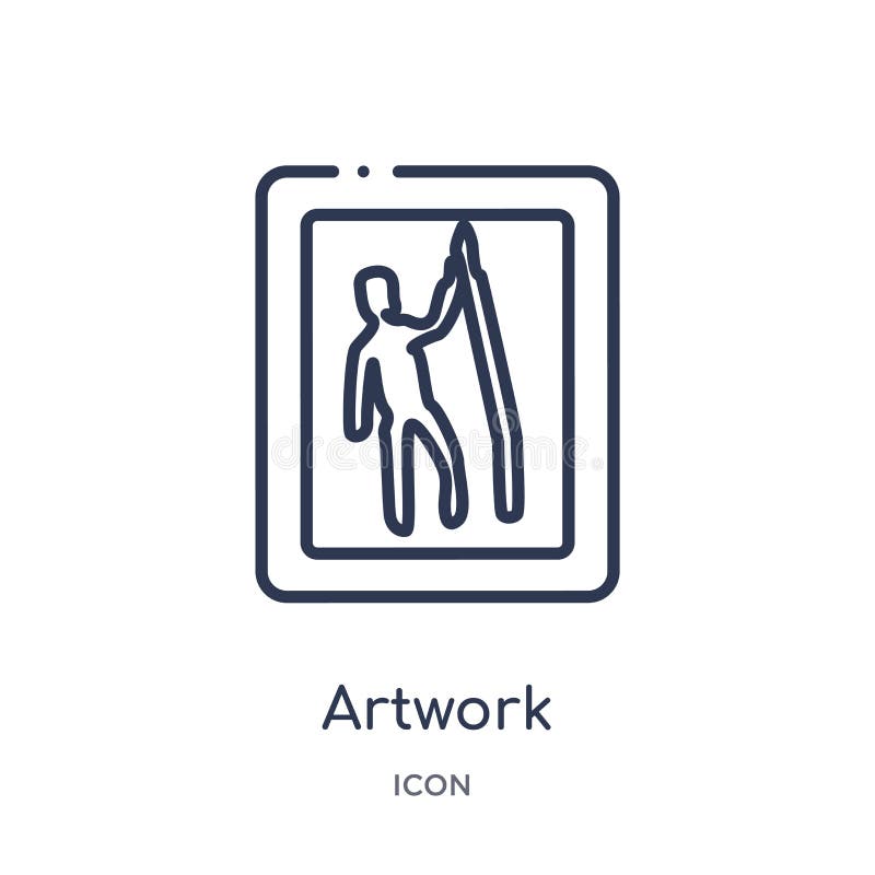 Exhibition Icon From Museum Outline Collection. Thin Line Exhibition ...