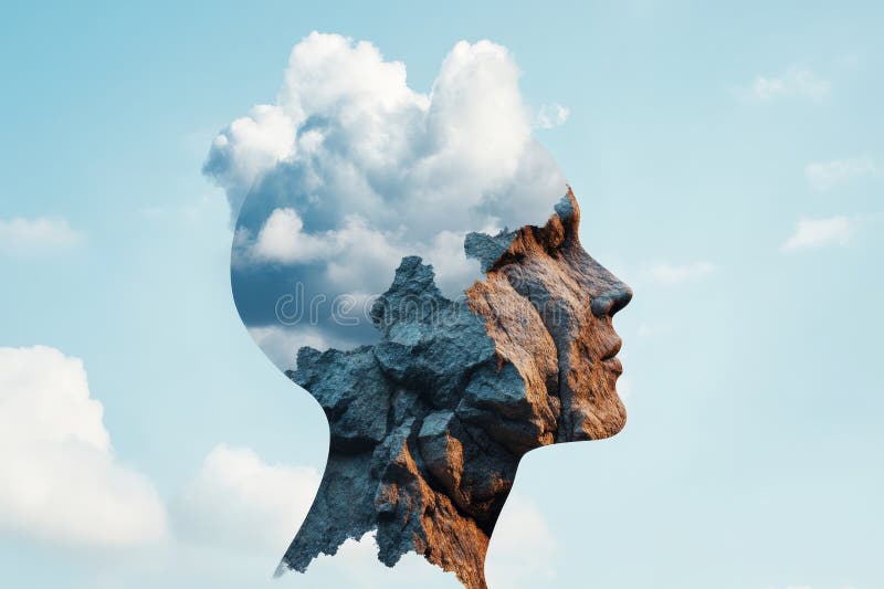 Creative Representation of Human Consciousness with Clouds and Rock ...