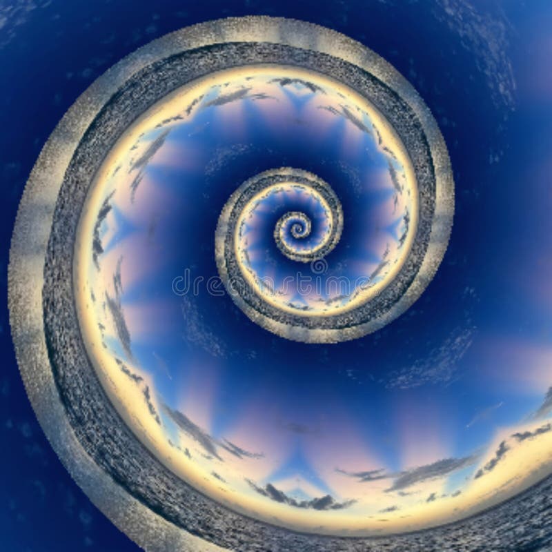 Artwork Pattern Vector is Designed Based on Beach at Twilight Time ...