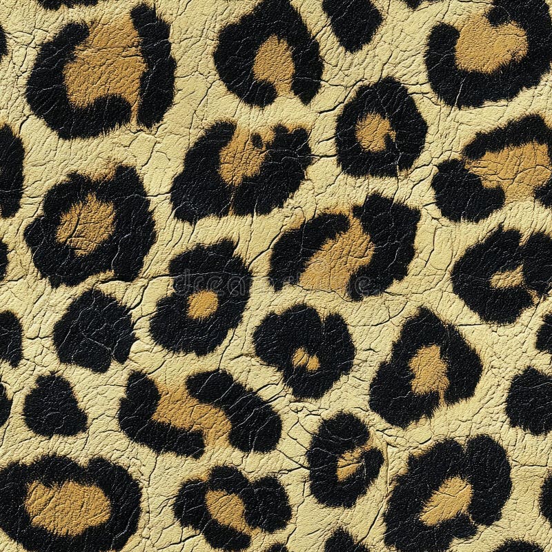 Spotted Leopard Hide Pattern Stock Illustration - Illustration of hide ...