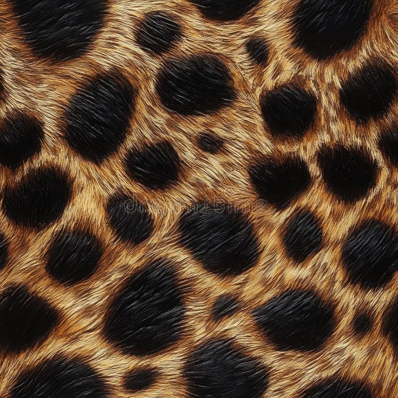 Spotted Leopard Hide Pattern Stock Illustration - Illustration of ...