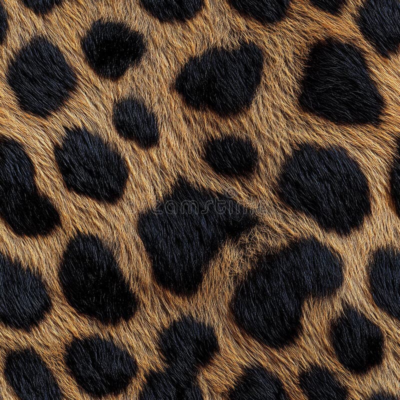 Spotted Leopard Hide Pattern Stock Illustration - Illustration of ...