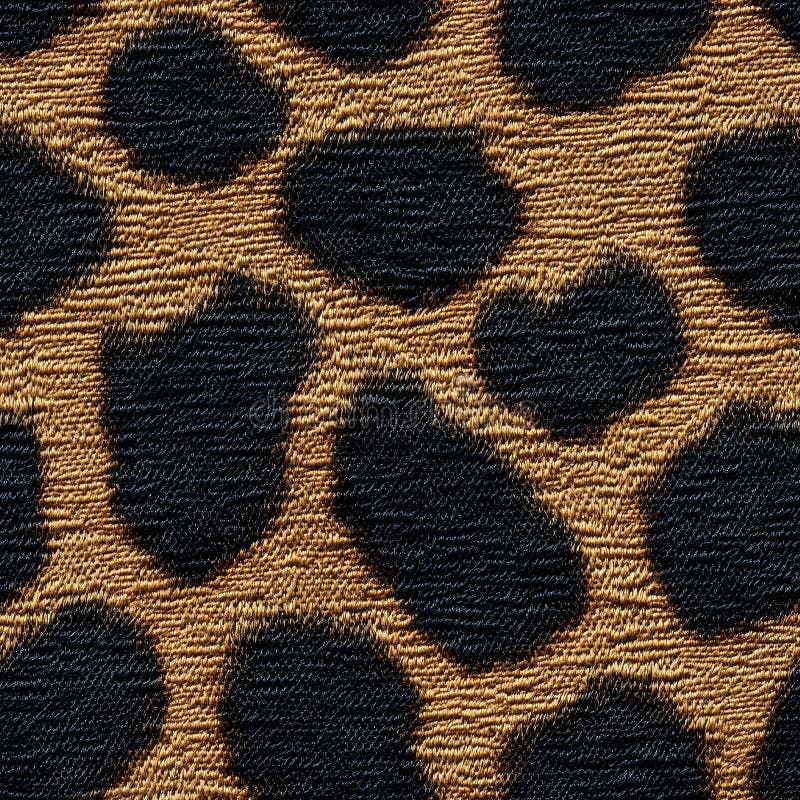 Spotted Leopard Hide Pattern Stock Illustration - Illustration of close ...