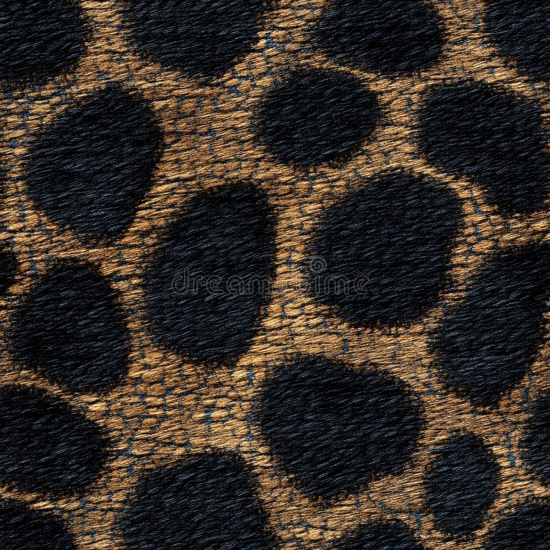 Spotted Leopard Hide Pattern Stock Illustration - Illustration of spots ...