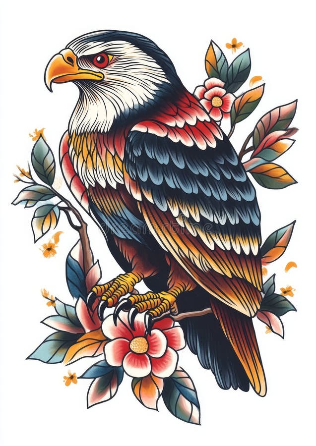 The Soaring Majesty stock illustration. Illustration of beak - 368100856