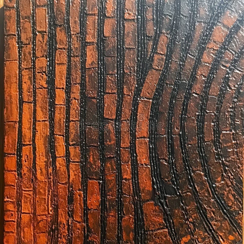 Artwork Inspired by Papunya Tula Showcasing Earthy Tones and Circular ...