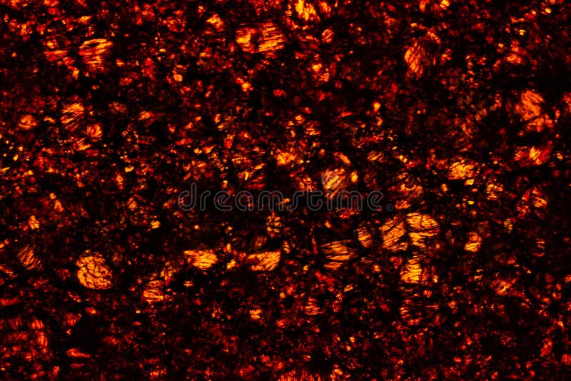 The Artwork Resembling Lava Pattern Has Fiery Red Hues. Stock Image ...