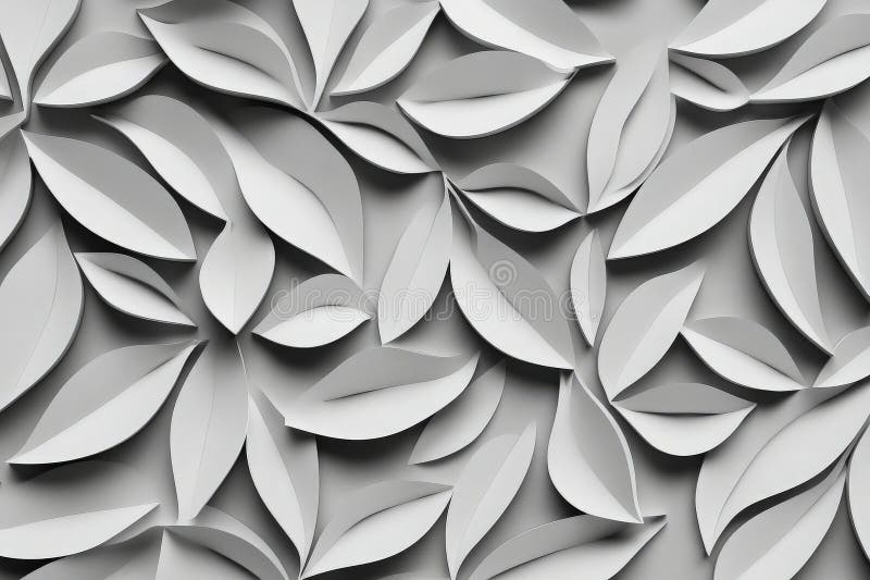 Elegant Minimalist Design Featuring Intricate Leaf Cutting Patterns in ...
