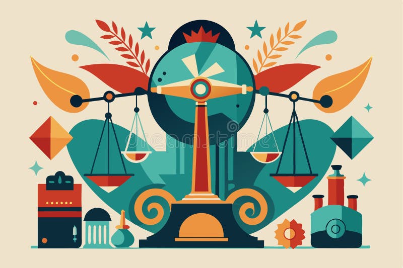 This Artwork Showcases a Colorful Interpretation of Imbalanced Scales ...