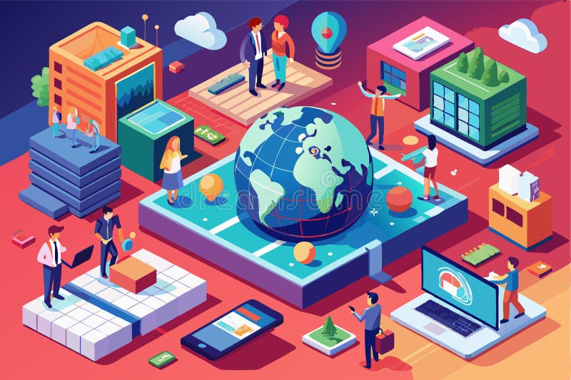 This Artwork Showcases an Interactive Online World Filled with ...