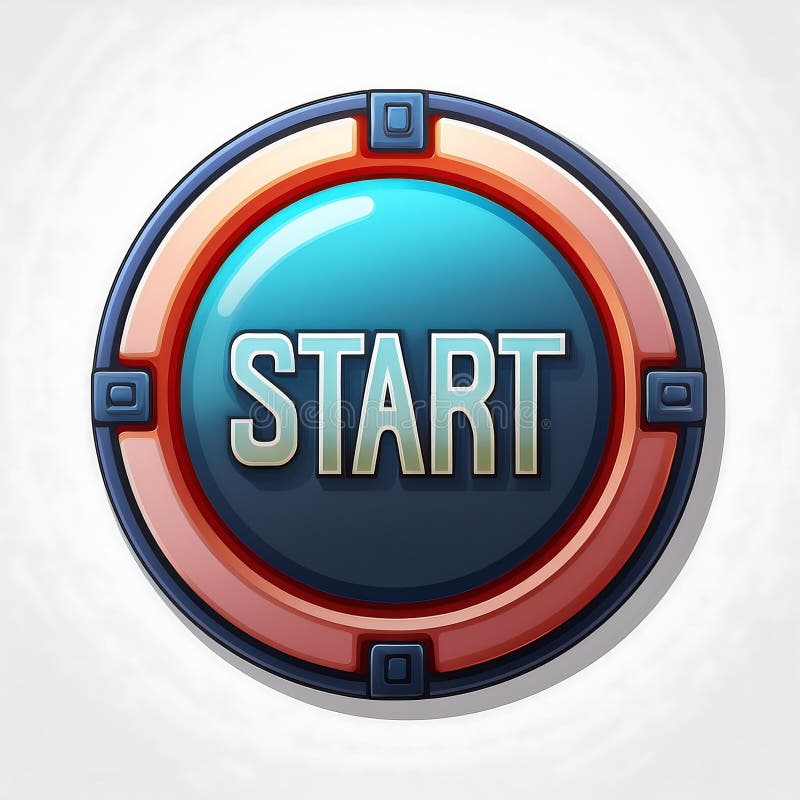 Minimalist Pixel Art Button Featuring a Clean Design, Subtle Drop ...