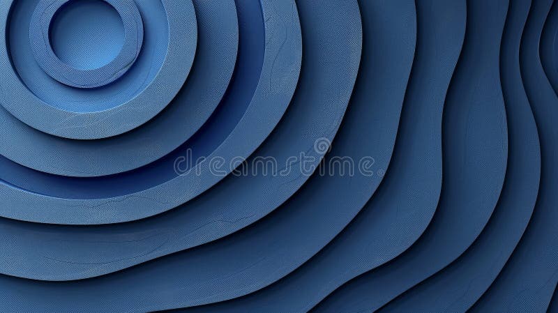 Abstract Blue Wave Patterns Layers Varying Shades Stock Photos - Free ...