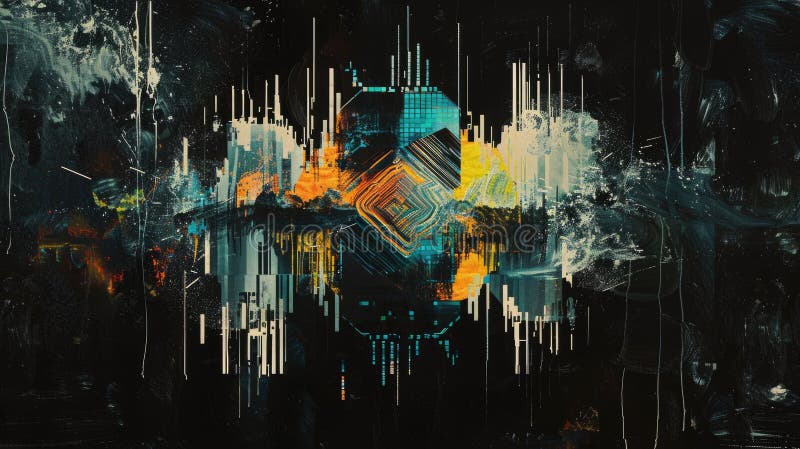 Create Vibrant and Modern Abstract Urban Reflections Using Bold Colors ...