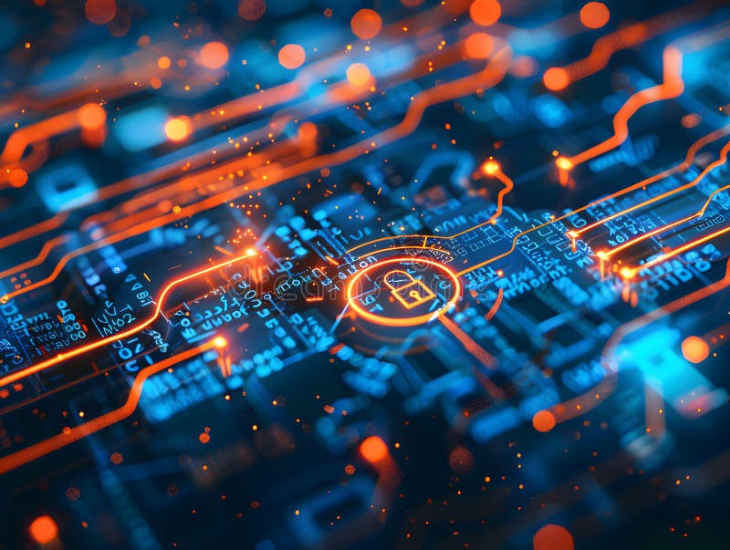 "the Enigmatic Symphony of Data Encryption: Abstract Key Dance" Stock ...