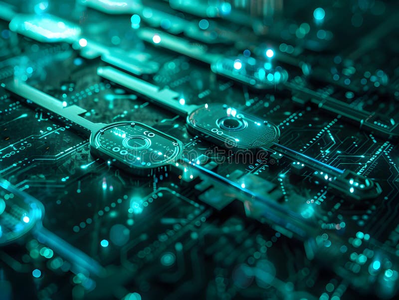 Symphonic Encryption Keys Abstract Background Artistic Digital ...