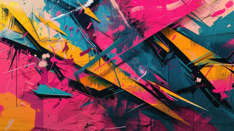 Artwork is Visually Striking with Red, Black, and White Elements Making ...