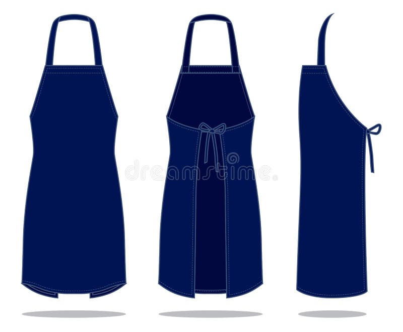 Apron Side View Stock Illustrations – 148 Apron Side View Stock ...
