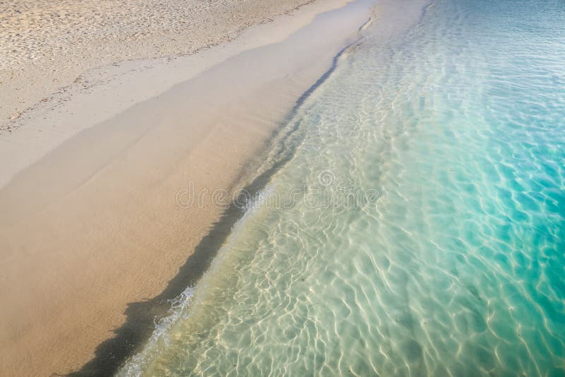 Aruba Idyllic Caribbean Beach At Sunny Day Dutch Antilles Caribbean