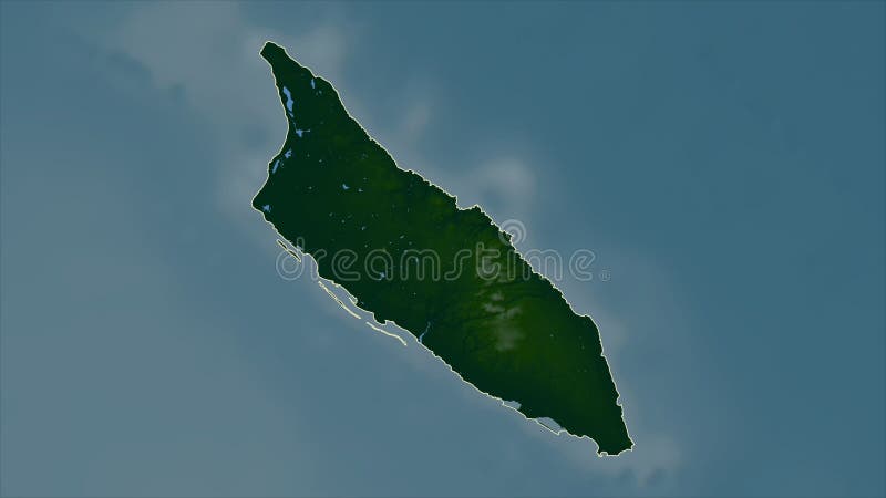 Aruba outlined. Physical stock illustration. Illustration of division ...