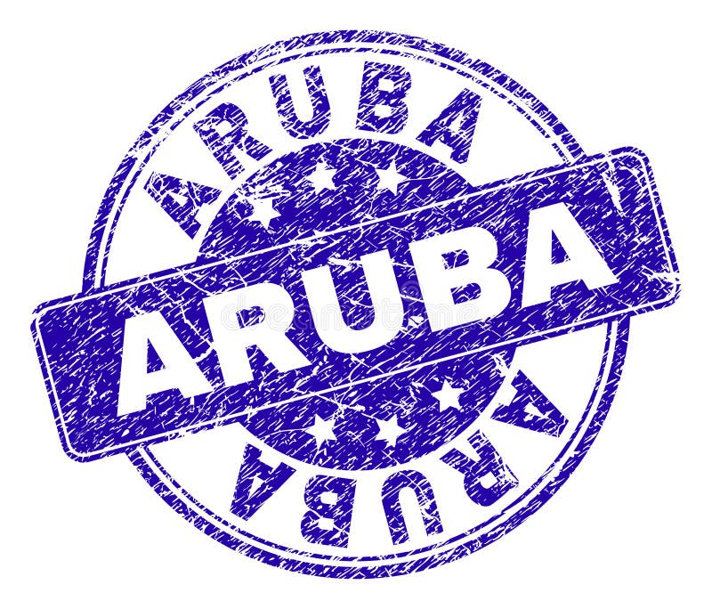 Grunge Textured ARUBA Stamp Seal Stock Vector - Illustration of overlay ...