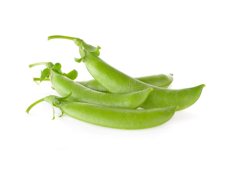 Arveja Verde Sobre Fondo Blanco Foto de archivo - Imagen de fresco ...