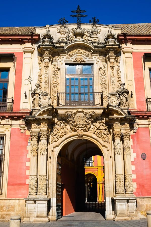 Arzobispal Building in Seville Stock Photo - Image of sevilla, monument ...