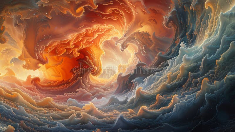 As the Clouds Rush by they Create Patterns and Shapes that Seem To ...