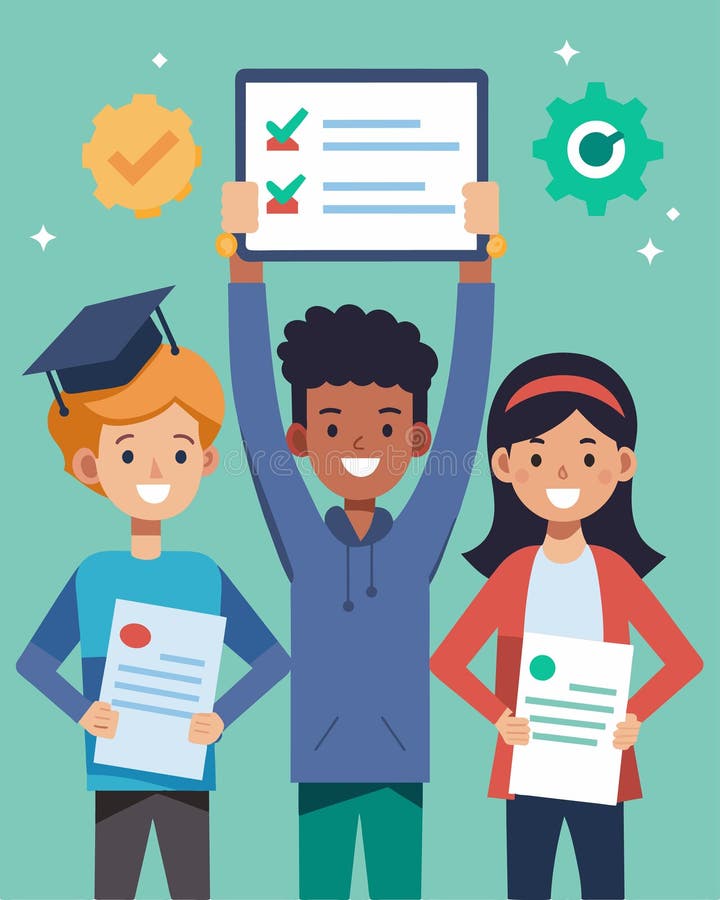 As the Course Comes To an End the Teens Proudly Display Their ...