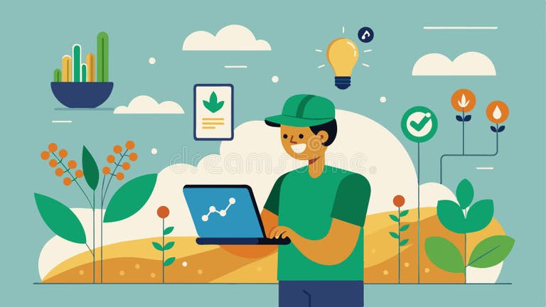 As the Crops Grow the Digital Platform Continually Tracks Their ...