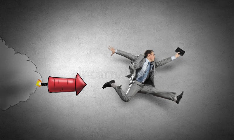 As fast as rocket stock photo. Image of male, fast, attractive - 57135244